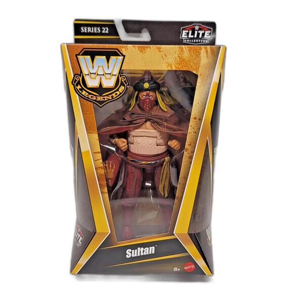 Toys | Mattel Wwe Legends Elite Collection Series 22 Sultan 6 Action ...